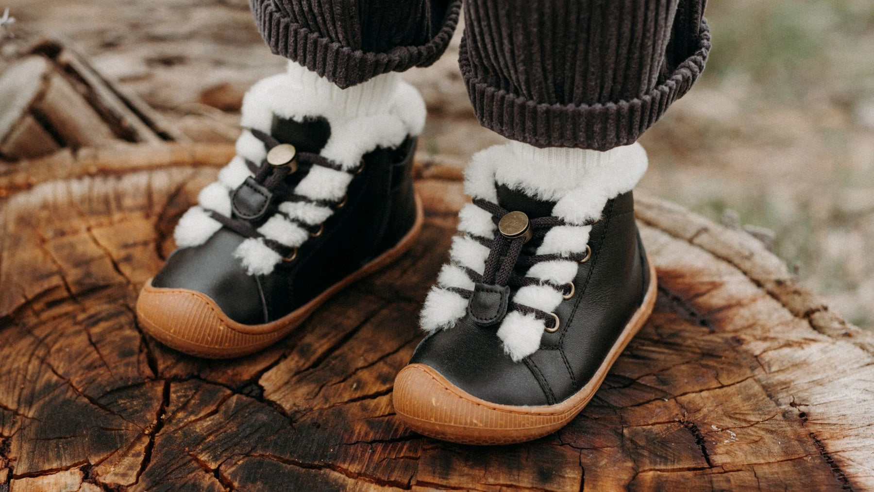 24 Winter | Kids Leather Shoes | Winter Boots | Woolly Kids