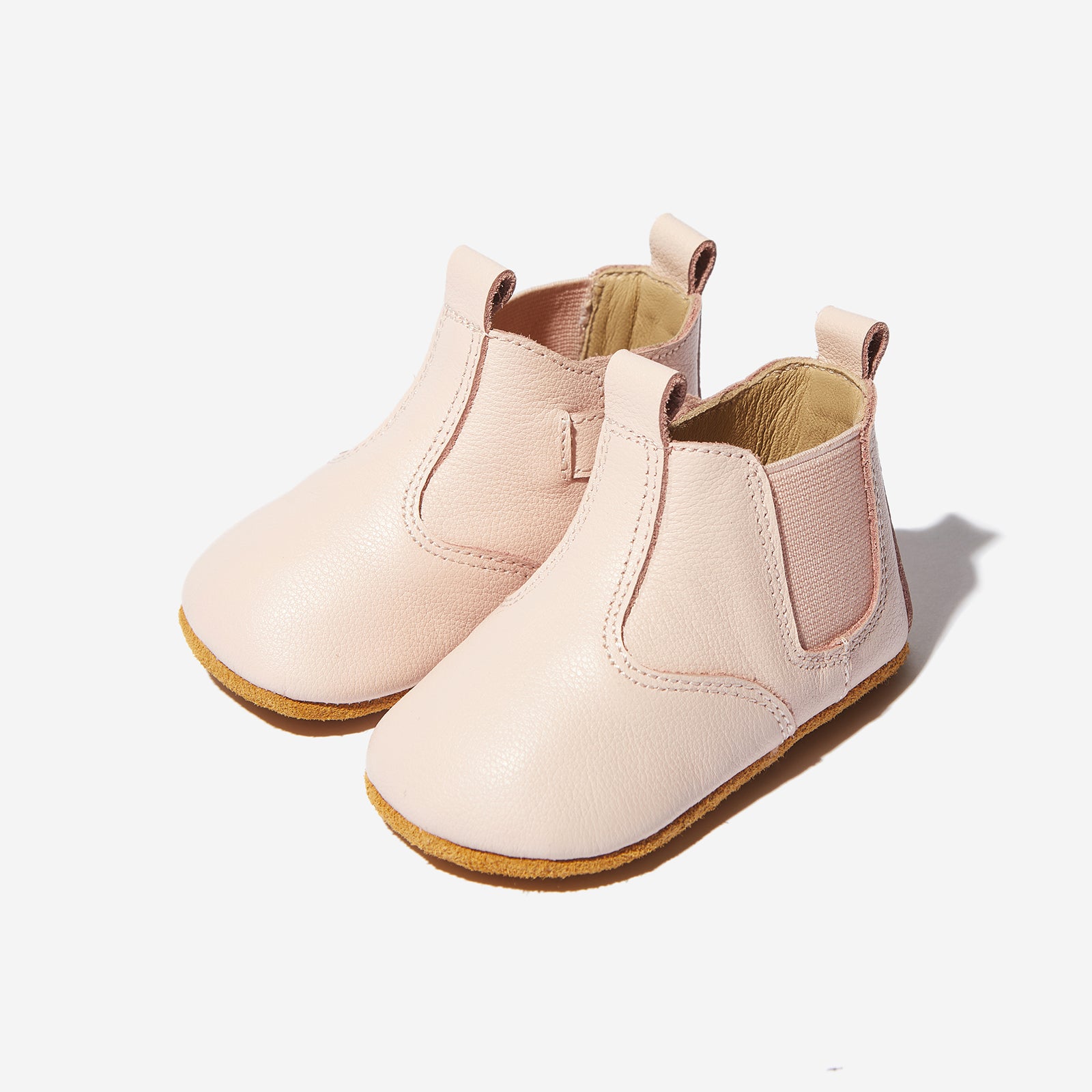 Chelsea - Light Pink | Kids Leather Shoes | Woolly Kids