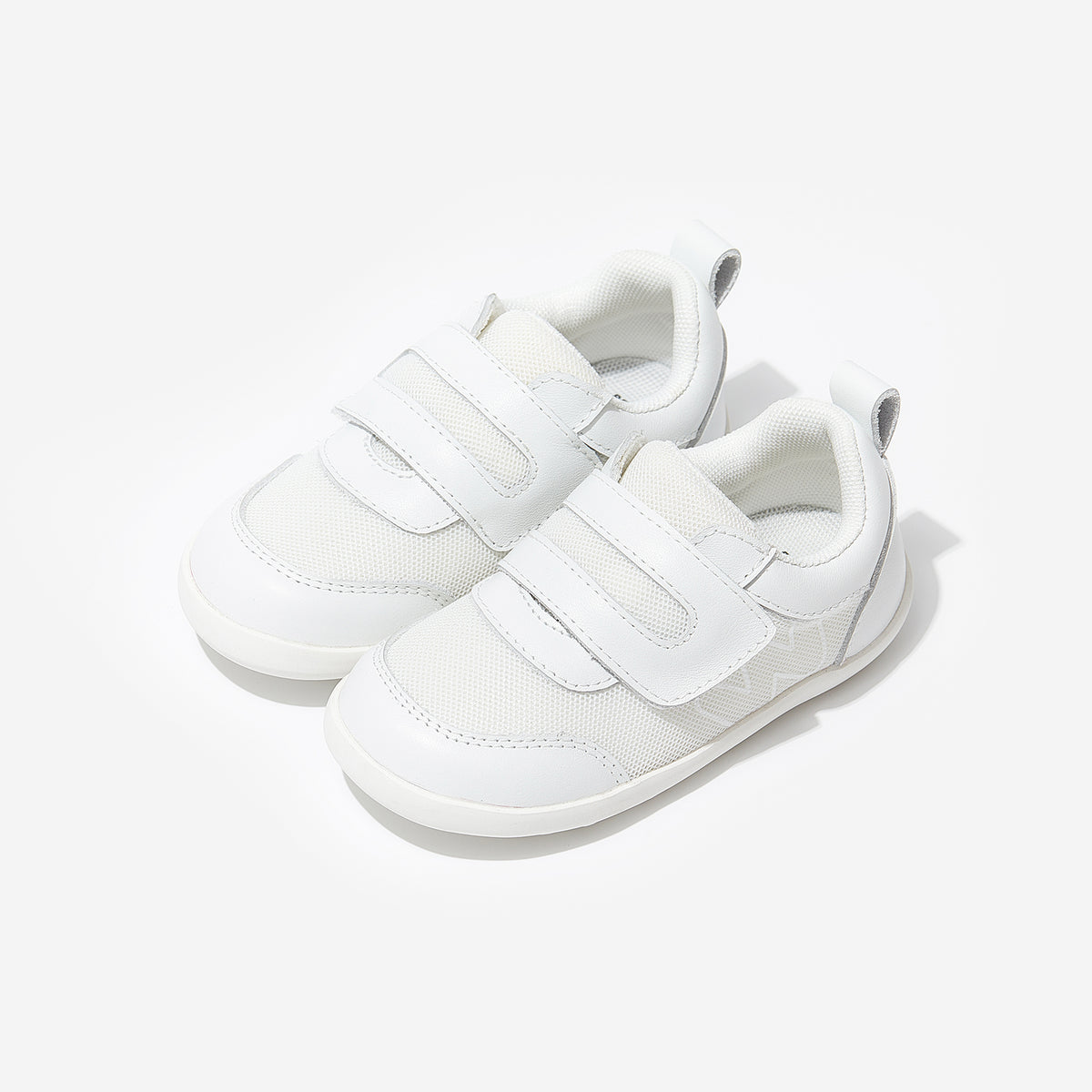 Indoor shoes - White-Base | Kids Leather Shoes | Woolly Kids