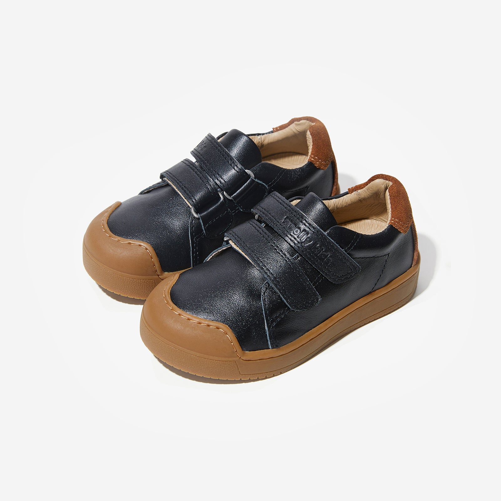 Lyle - Obsidian Black | 24 Autumn | Woolly Kids Leather Kids Shoes