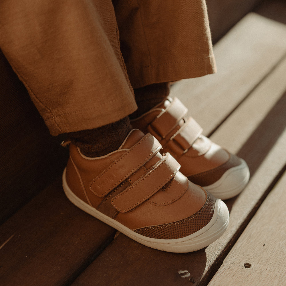 Layne - Latte Brown | 24 Autumn | Woolly Kids Leather Kids Shoes